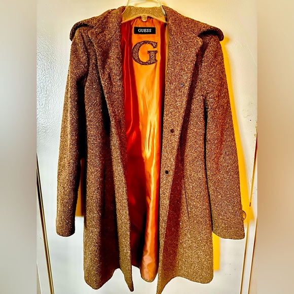 Guess | Jackets & Coats | Vintage Guess Coat Medium Size Good Condition ...